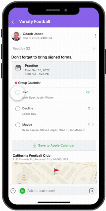 the BAND app - Get your messages read!